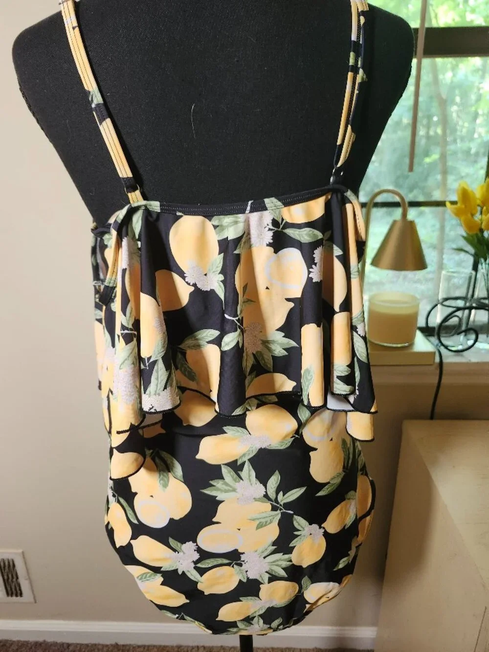 Anna-Kaci | Swim | Share Annakaci Swim Womens Lemon Print Offshoulder ...